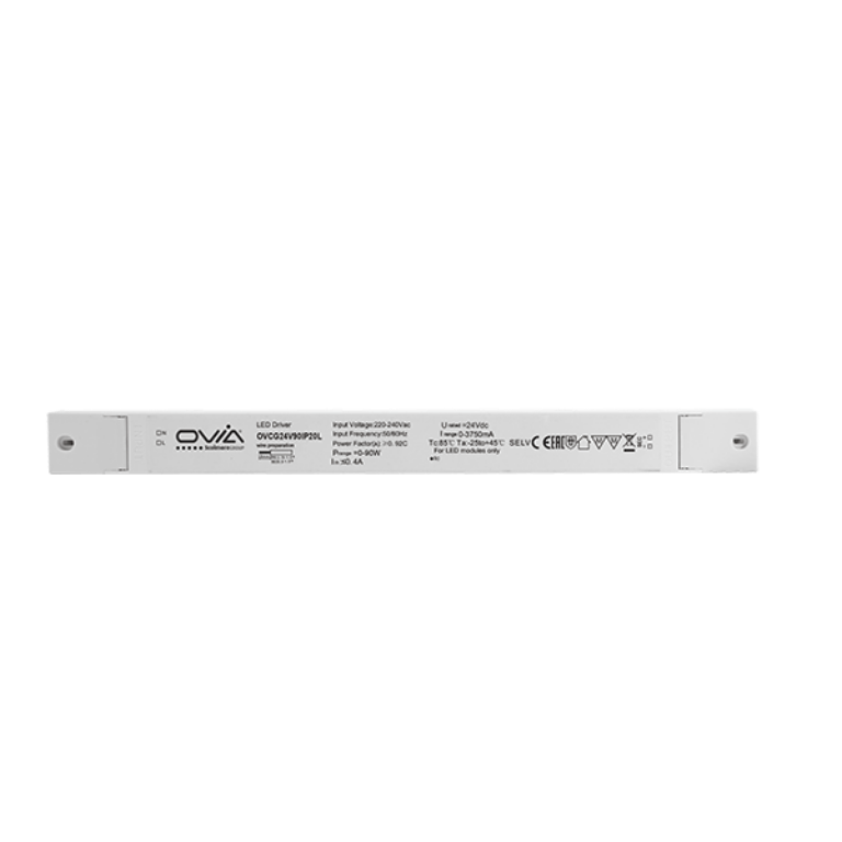 Ovia Lighting 90W 24V Constant Voltage Linear LED Driver | UKES