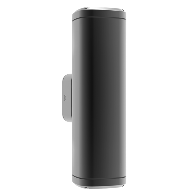 Ovia Lighting Orna Square Up/Down 7W 4000K Grey IP54 LED Wall Light | UKES