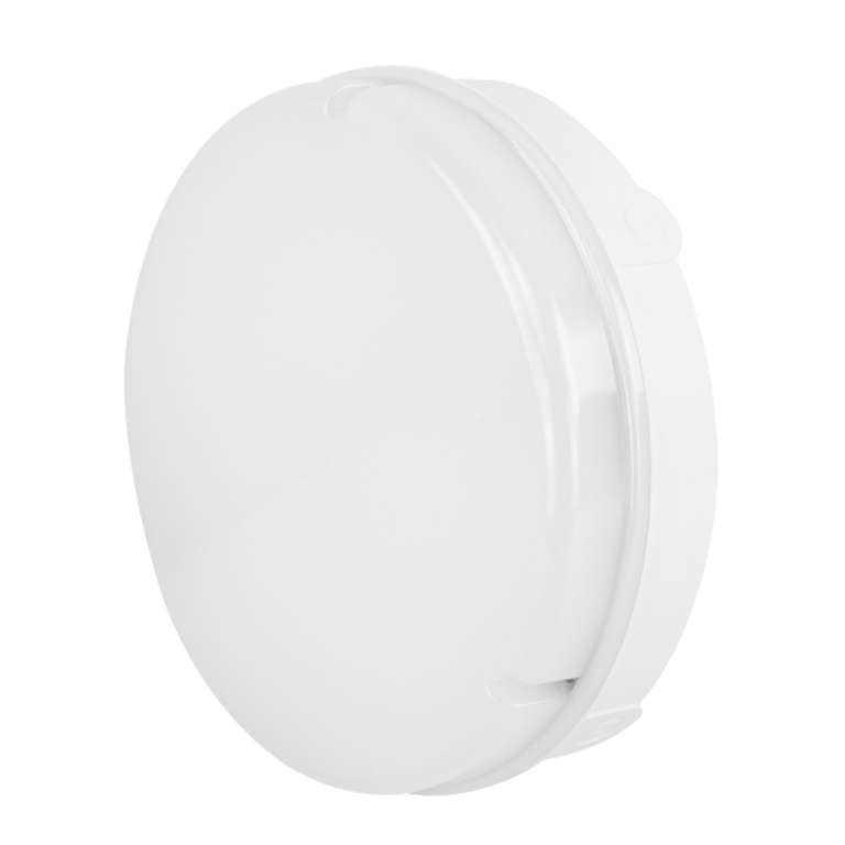 Ovia Lighting Evo 16W Switchable CCT White IP65 LED Bulkhead with Knockouts - Microwave Sensor ...