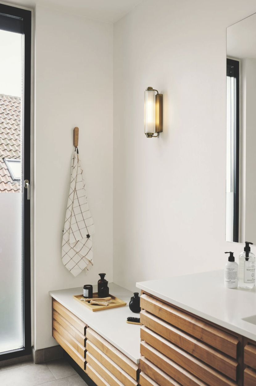 Nordlux 2310521035 Nimal Double Wall Light in Brass | UKES