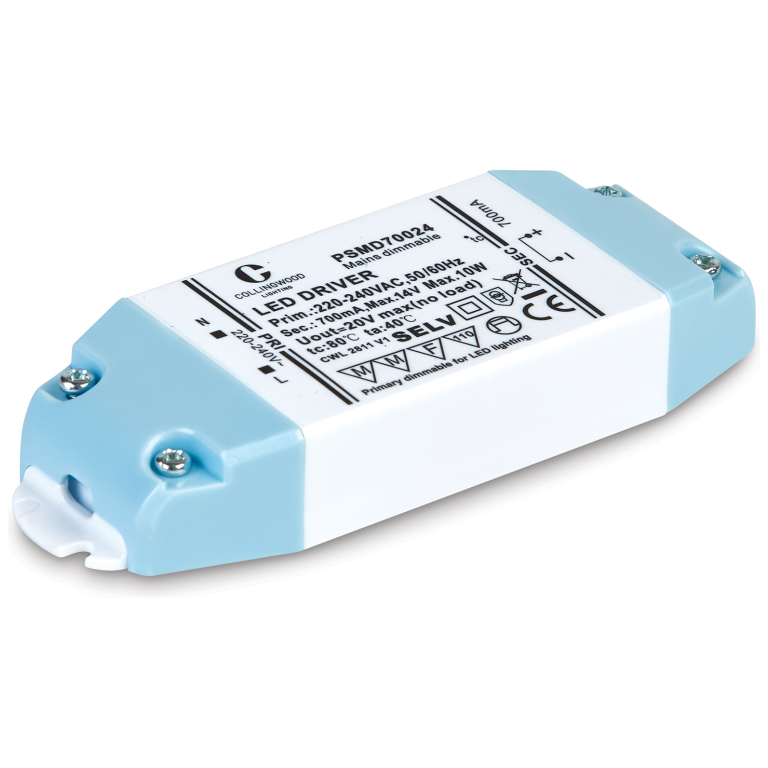 Collingwood Lighting 10W 700mA Constant Current TRIAC Dimmable LED Driver | UKES