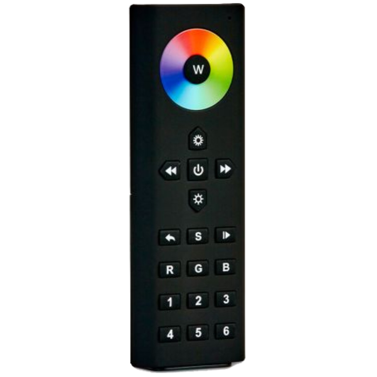 Collingwood Lighting RGBW Handheld Remote Control - Covers 6 Zones | UKES