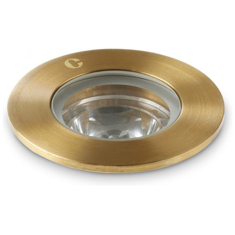 Collingwood Lighting GL019 Round Wattage Switchable 3000K Antique Brass ...
