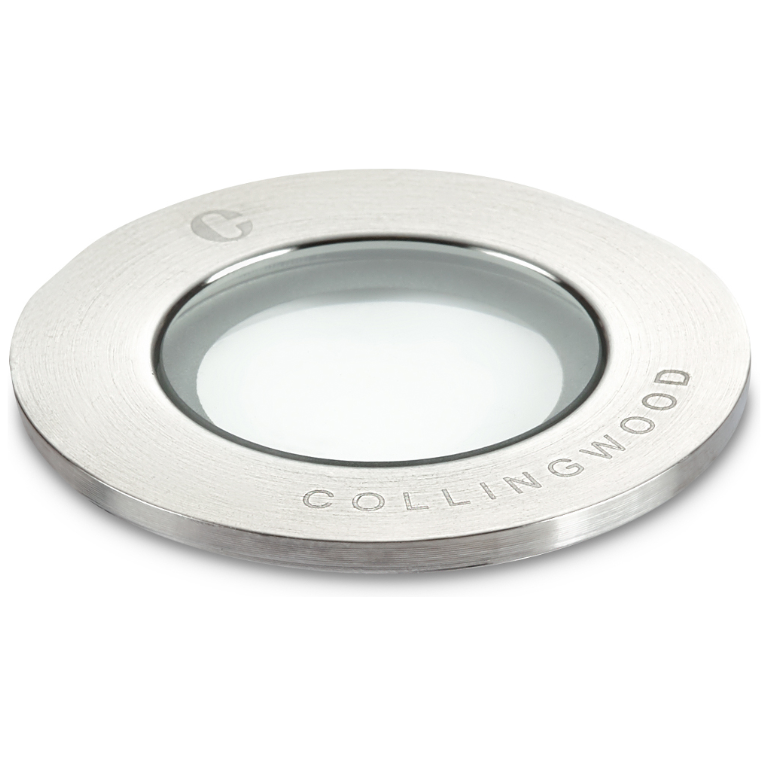 Collingwood Lighting GL019 Round Frosted 1W 4000K Stainless Steel IP68 ...