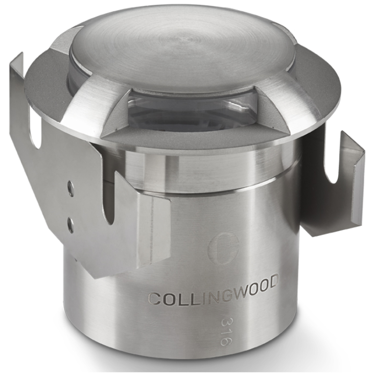 Collingwood Lighting GL200 3 Window Domed 5.7W 3000K Stainless Steel ...