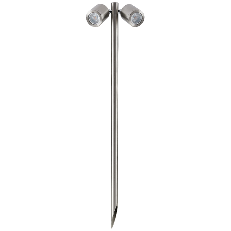 Collingwood Lighting SL230 Twin Pole Wattage Switchable 3000K Stainless ...
