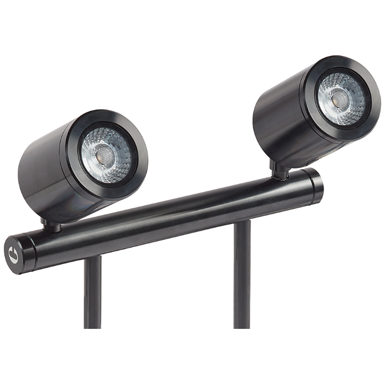 Collingwood Lighting SL240 Mains Twin Bar 11.4W 2700K Black Anodised ...