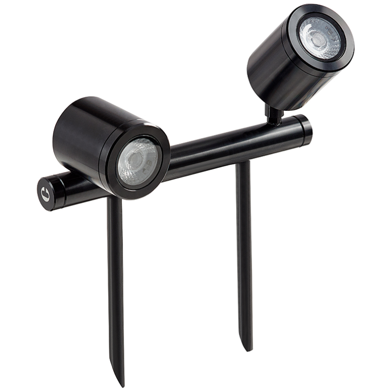 Collingwood Lighting SL240 Twin Bar Wattage Switchable 4000K Black ...