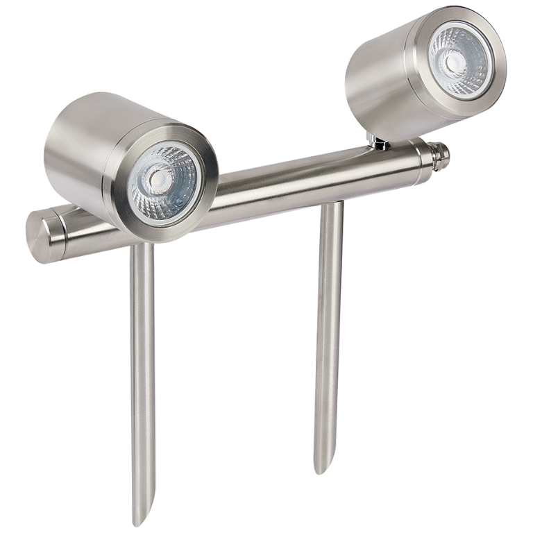 Collingwood Lighting SL240 Mains Twin Bar 11.4W 2700K Stainless Steel ...