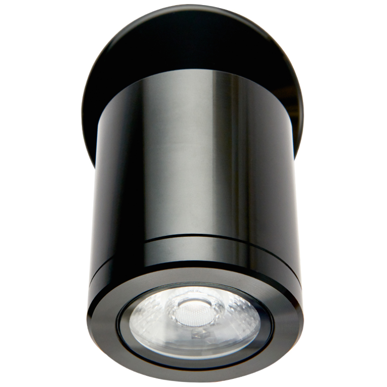 Collingwood Lighting WL220 Mains 5.7W 2700K Black IP65 LED Wall Light ...