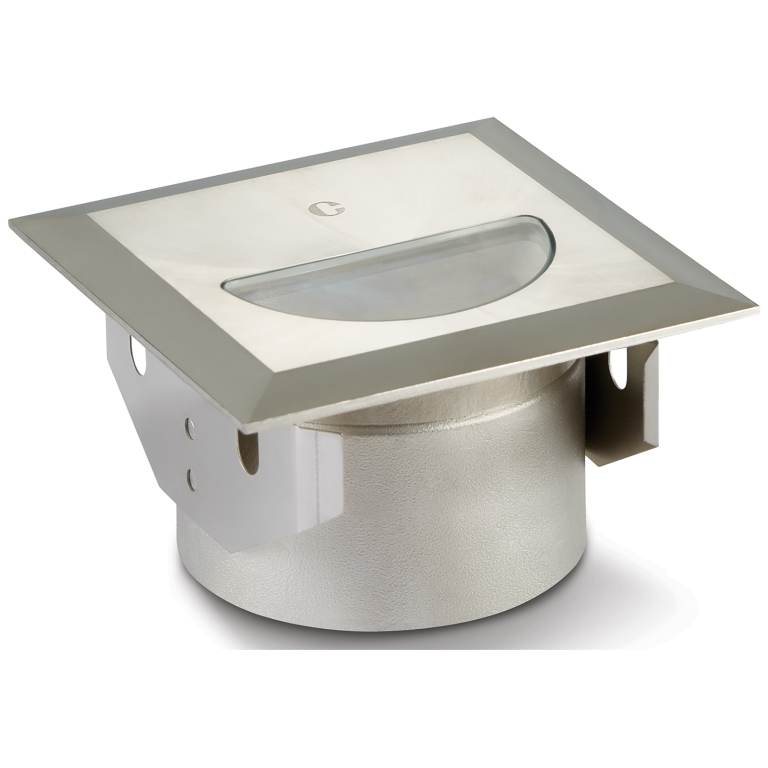 Collingwood Lighting WL342 Square Faced 2.6W 3000K Stainless Steel IP65 ...