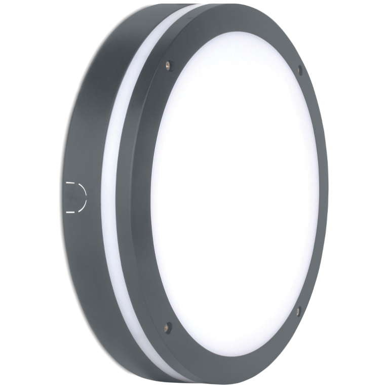 Collingwood Lighting Halo 12W CCT Switchable Non-Dimmable Anthracite ...