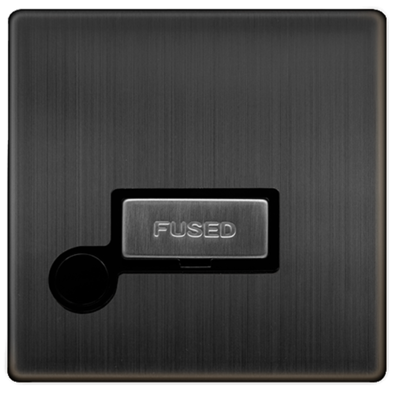 Click Definity Complete Matt Bronze 13A Ingot Fused Connection Unit ...