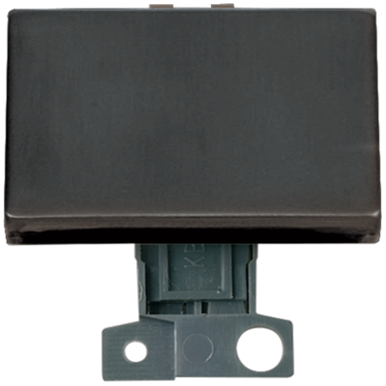 Click MiniGrid Matt Bronze 2 Way 10AX Ingot Paddle Switch Module | UKES
