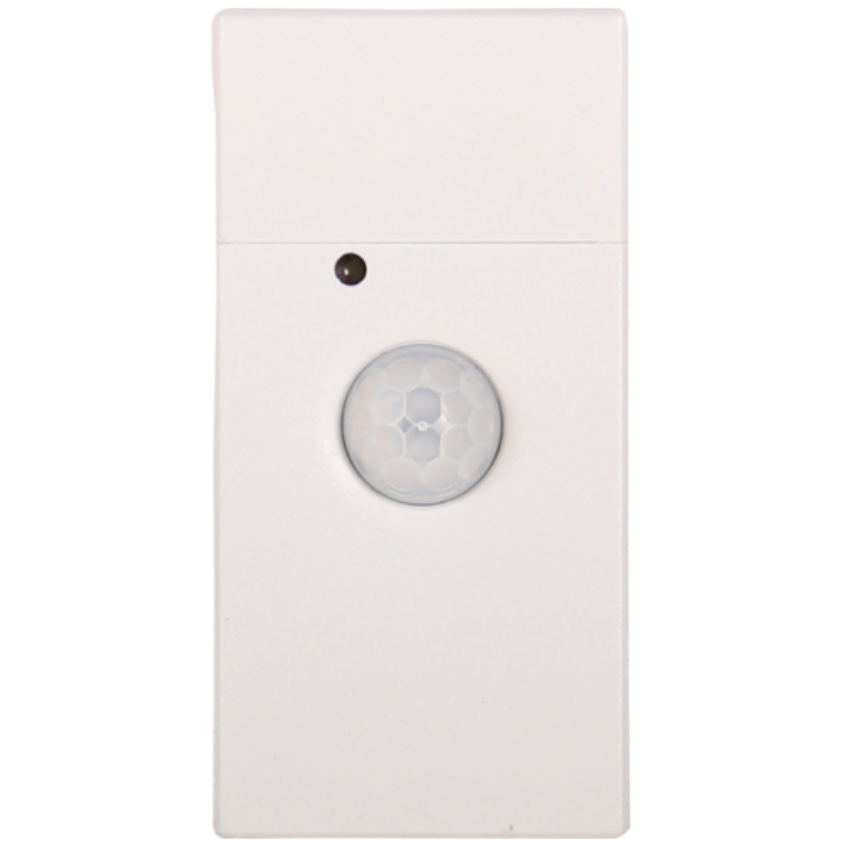 Hager Sollysta White Moulded Module, Single PIR 10m Detection Euro | UKES
