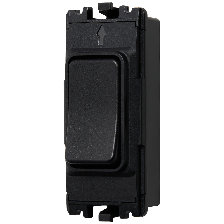 Forum Lighting Slim Black On/Off Kinetic Switch Module | UKES