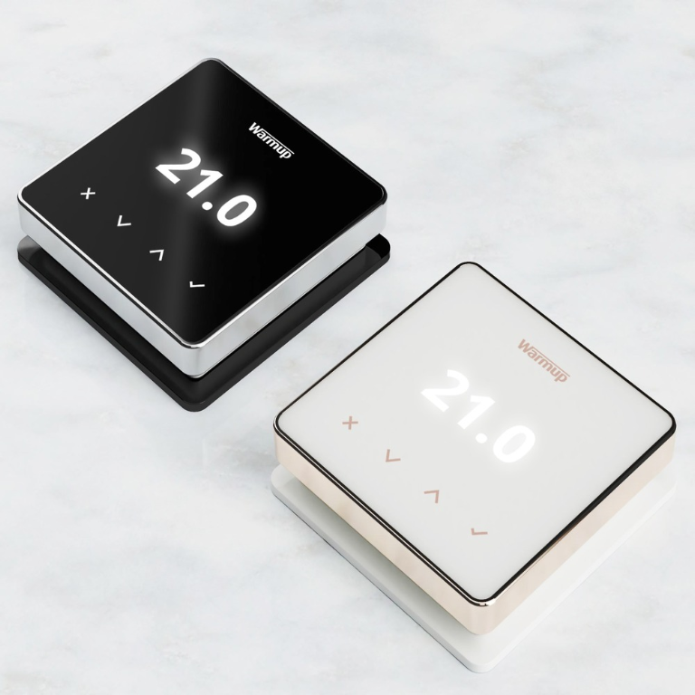 Warmup Element WiFi Light Thermostat (Band Colour: Rose Gold) | UKES