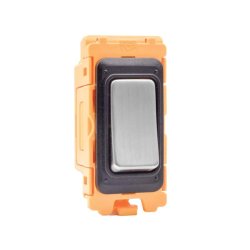 Hamilton Grid-IT FL Front Loading Satin Stainless Dimmer Module Grid ...