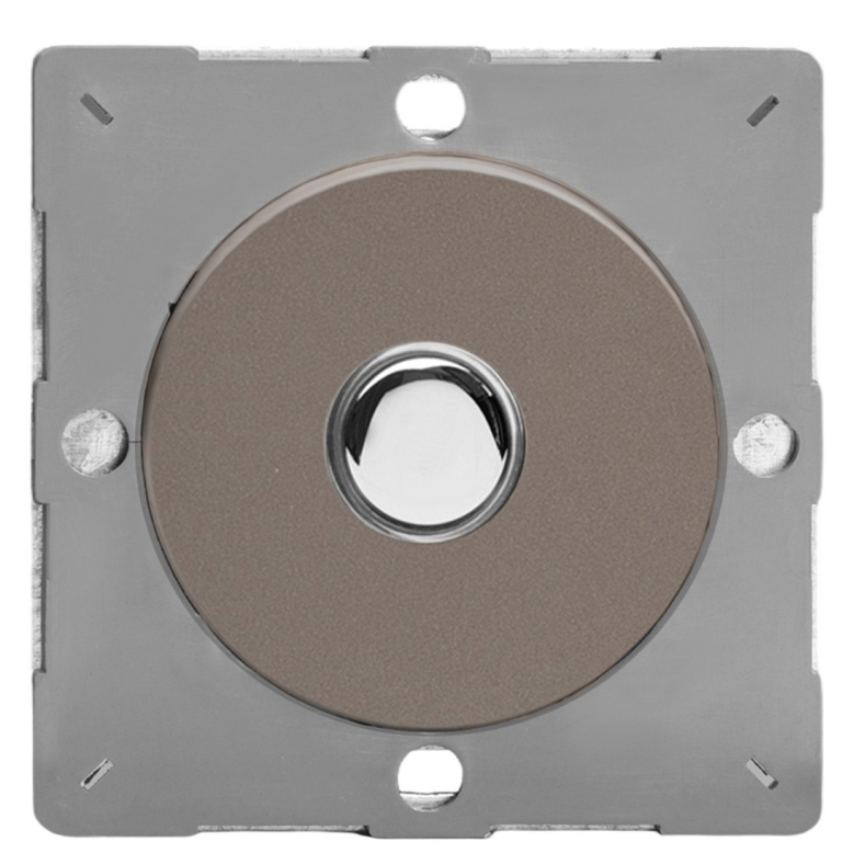 Varilight European VariGrid Pewter 1 Gang 6A 1 or 2 Way Push On/Off ...