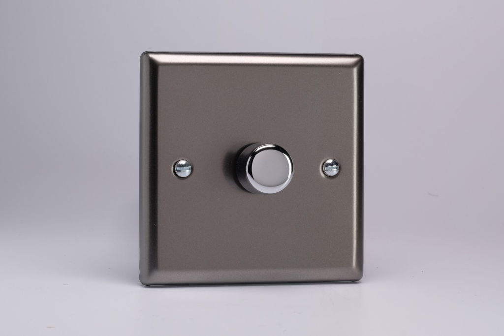 Varilight Classic V-Pro Pewter 1 Gang Smart Companion Controller with ...