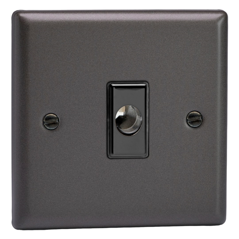 Varilight Classic Graphite 21 16A Flex Outlet with Iridium | UKES