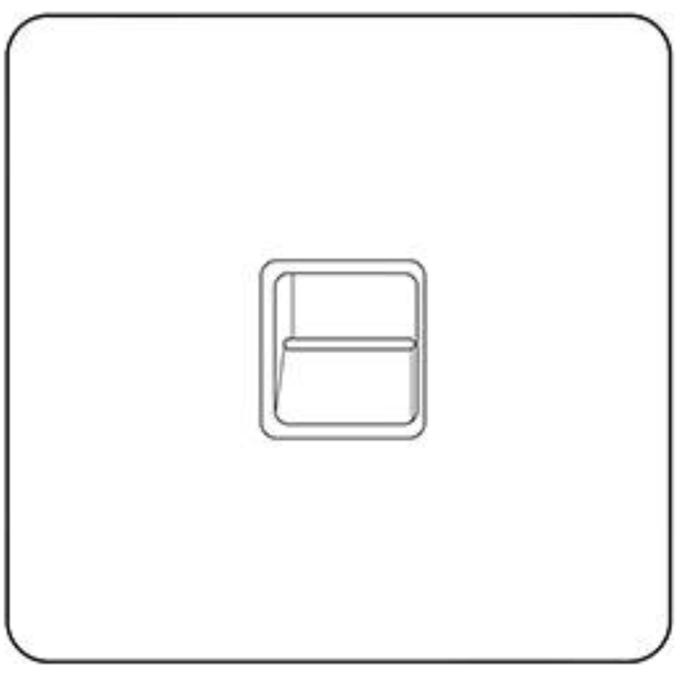 Heritage Brass Secondary Telephone Extension Socket | UKES