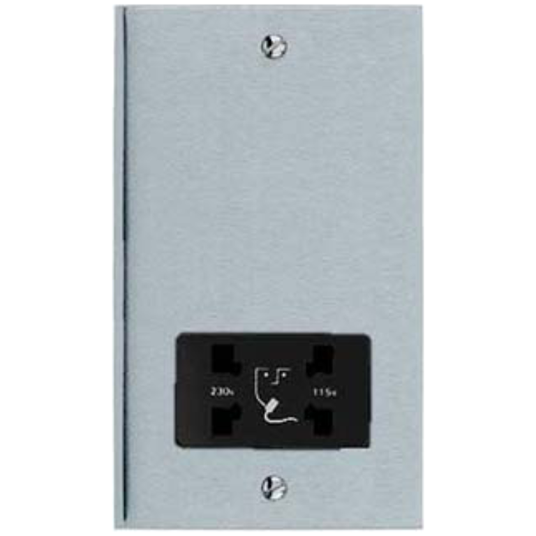 Heritage Brass Shaver Socket Dual Voltage | UKES