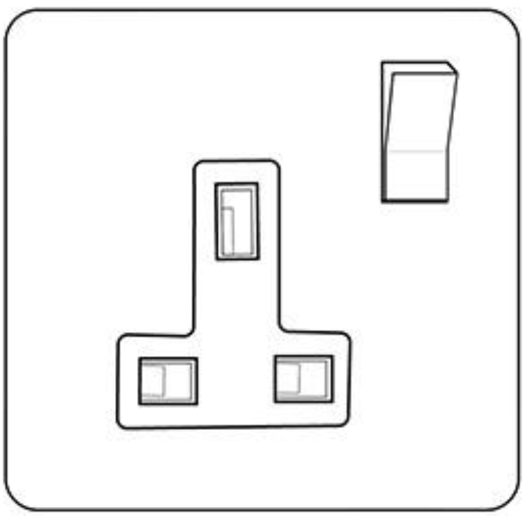 Heritage Brass 1 Gang Socket SC/W (CT) | UKES