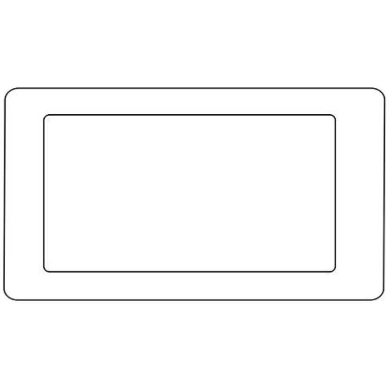 Heritage Brass 4 Module Plate | UKES