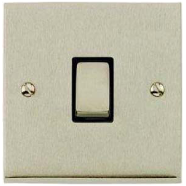 Heritage Brass Victorian Elite Satin Nickel 1 Gang Intermediate Rocker ...