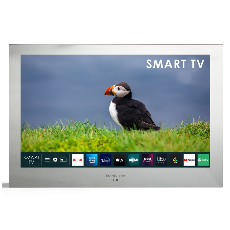 ProofVision 32inch Smart Bathroom TV with WebOS - Mirror | UKES