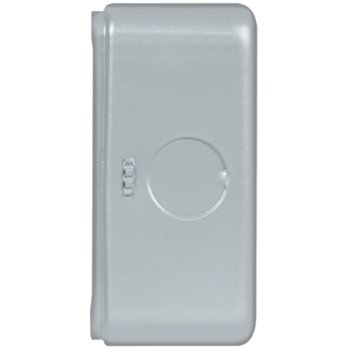 Click Metal Clad Pro Dusty Grey 1 Gang 40mm Deep Surface Mounting Box ...