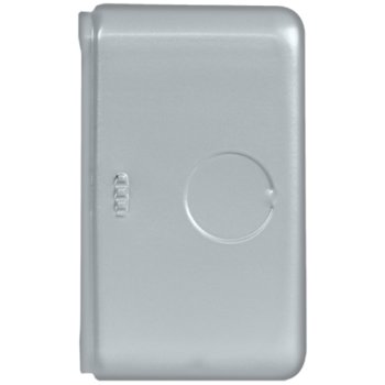 Click Metal Clad Pro Dusty Grey 1 Gang 50mm Deep Surface Mounting Box ...