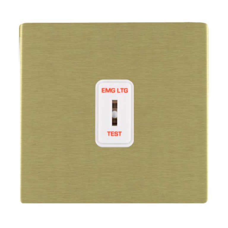 Hamilton Sheer CFX Satin Brass 20AX 2 Way Key Switch Marked EMG LTG ...