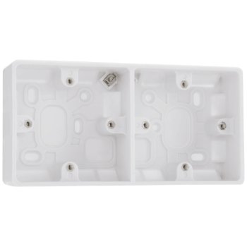 BG Electrical Nexus 37mm Deep Dual Surface Box | UKES