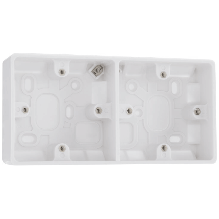 BG Electrical Nexus 37mm Deep Dual Surface Box | UKES