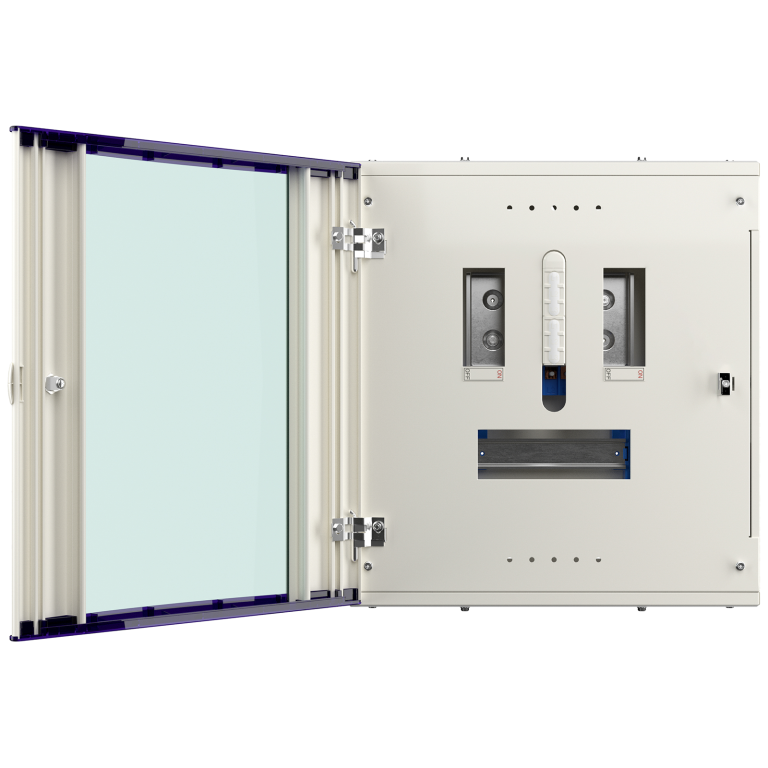 Hager 125amp Triple Pole and Neutral 4 Way 3 Phase Consumer Unit | UKES