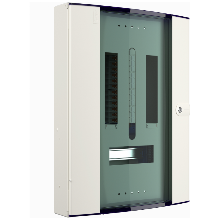 Hager 125amp Triple Pole and Neutral 8 Way 3 Phase Consumer Unit | UKES