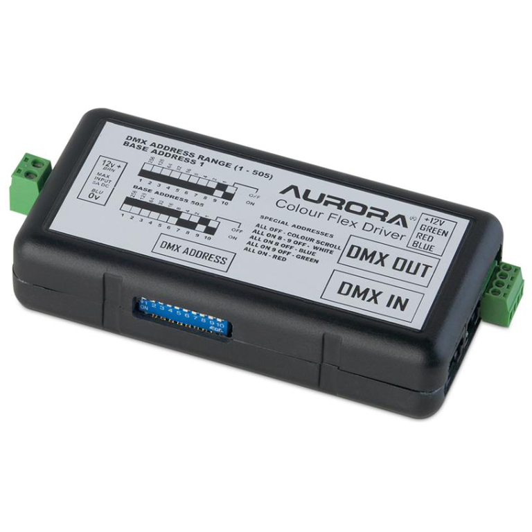 Aurora Lighting 60W DMX RGB Sub Controller | UKES