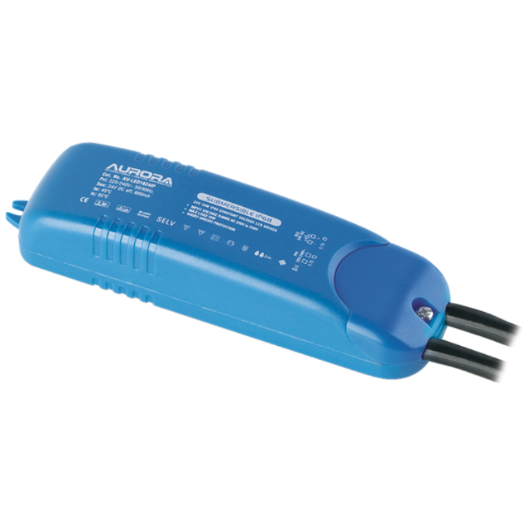 Aurora Lighting 16W IP68 24V DC Constant Voltage LED Driver | UKES