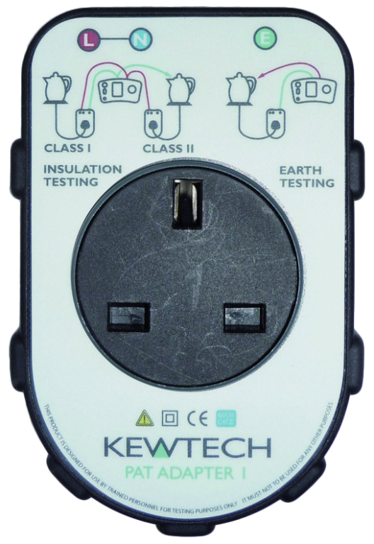 Kewtech PATADAPTOR1 PAT Testing Adaptor | UKES