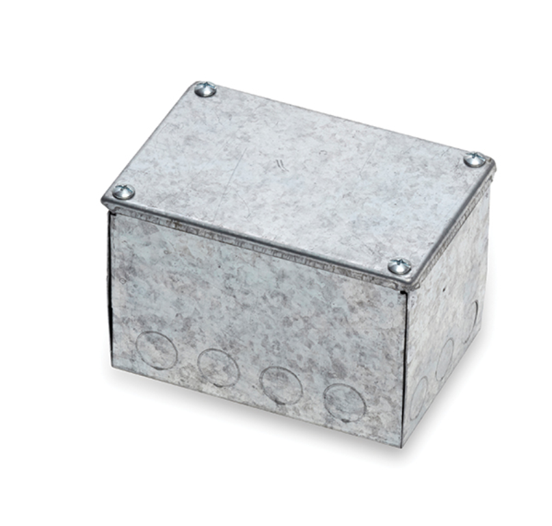 Norslo Adaptable box Plain Galv 6x4x4 inch | UKES