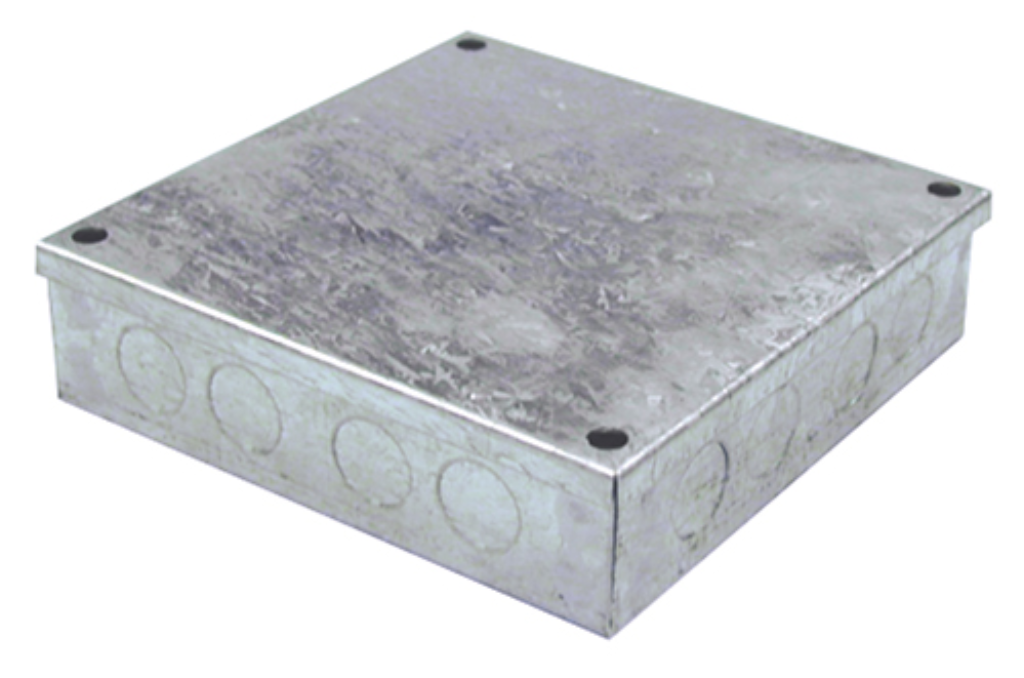 Norslo Adaptable box Plain Galv 6x6x1.5 inch | UKES