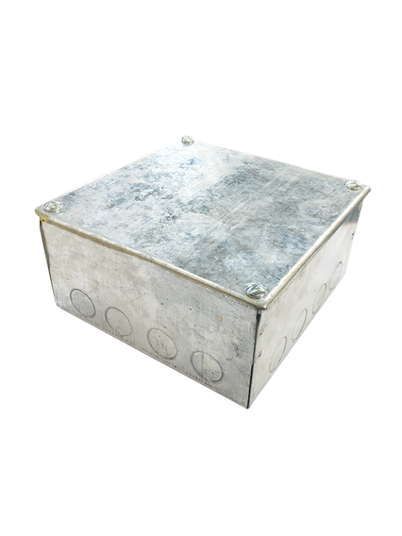 Norslo Adaptable box Plain Galv 6x6x3 inch | UKES