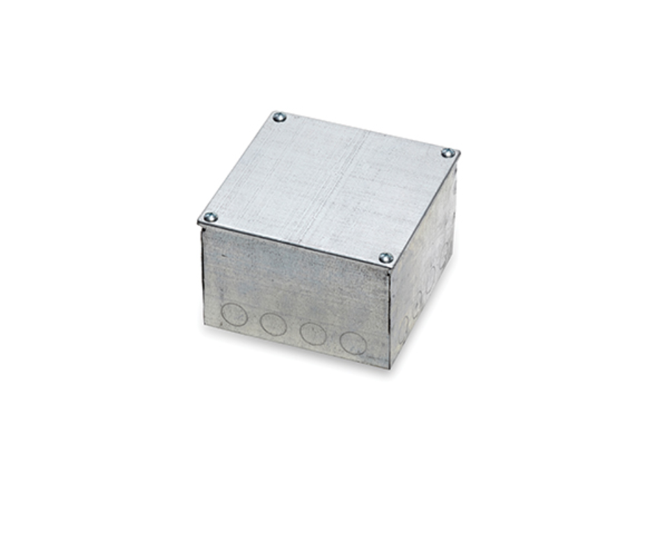 Norslo Adaptable box Plain Galv 6x6x4 inch | UKES