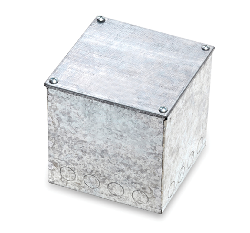 Norslo Adaptable box Plain Galv 6x6x6 inch | UKES