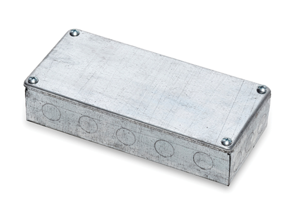 Norslo Adaptable box Plain Galv 9x4x2 inch | UKES