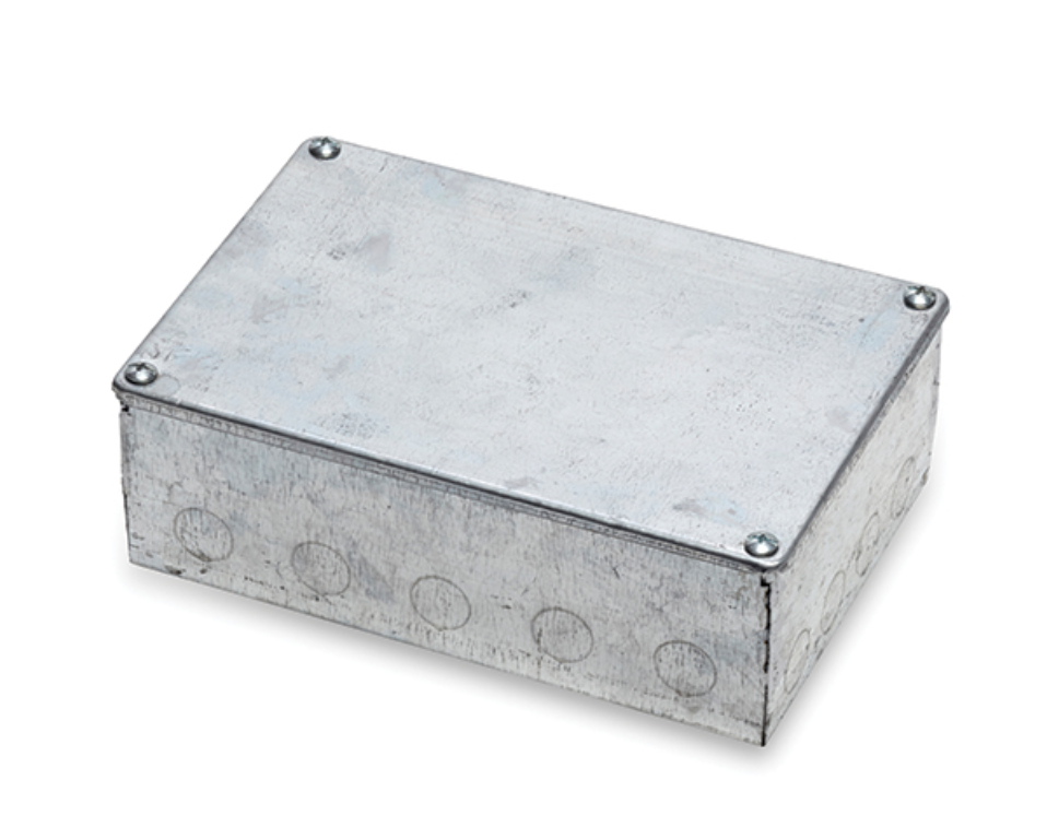 Norslo Adaptable box with knockout Galv 9x6x3 inch | UKES