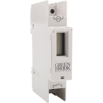 Greenbrook Timer Electronic Din Rail Mount 16A | UKES