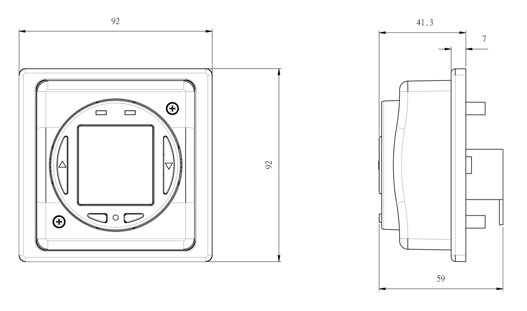 Timeguard 24 Hour/7 Day Compact Electronic Immersion Heater Timeswitch ...